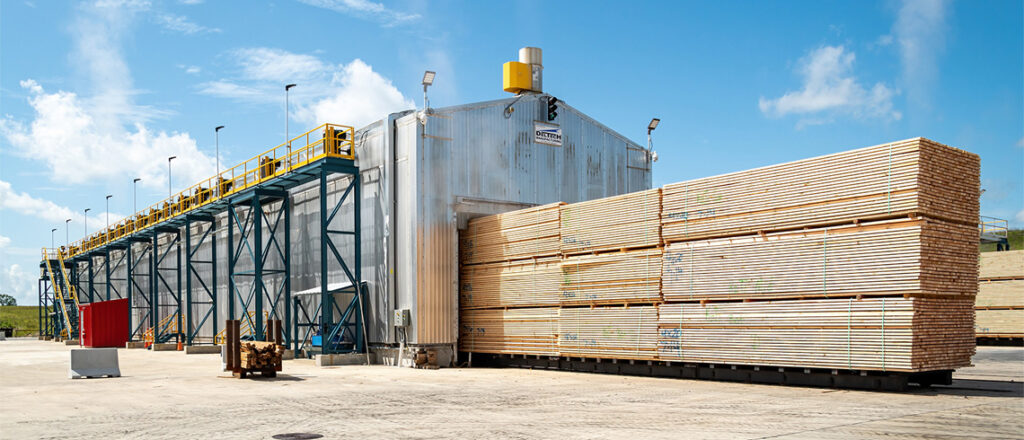 Deltech Dual-Path Continuous Dry Kiln | Comact